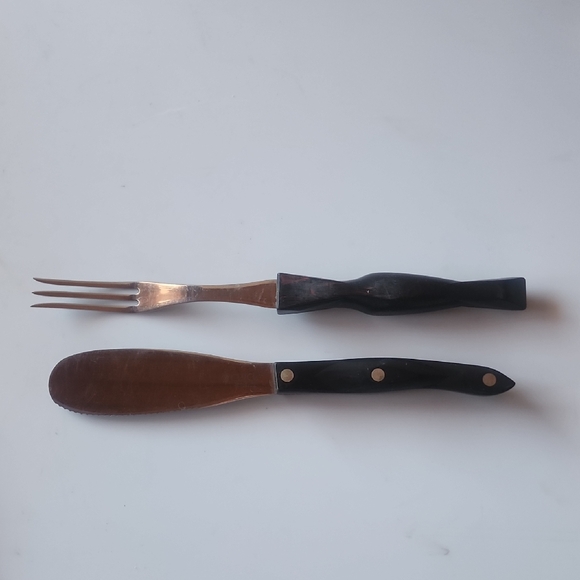 Cutco | Dining | 2 Piece Of Cutco Elegant Black Handle Fork And ...